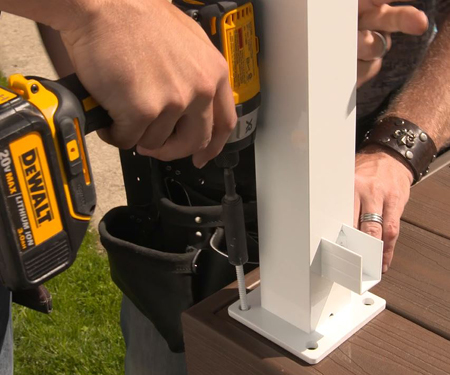 STEP ONE: Install Posts