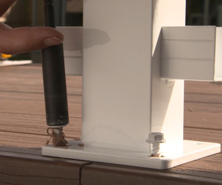 STEP ONE: Install Posts