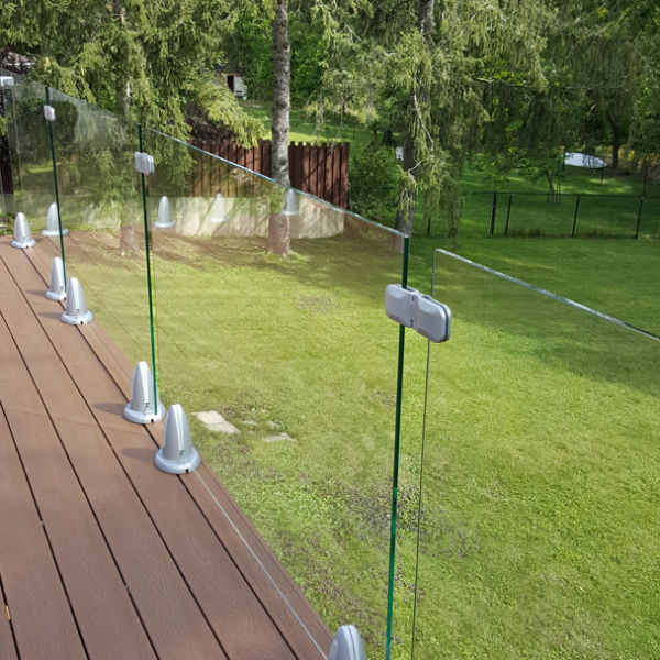 CrystalRail Frameless Glass System