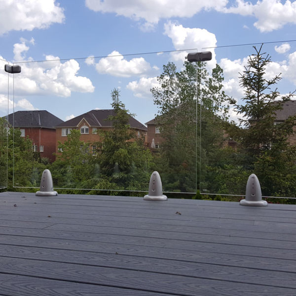 CrystalRail Frameless Glass System