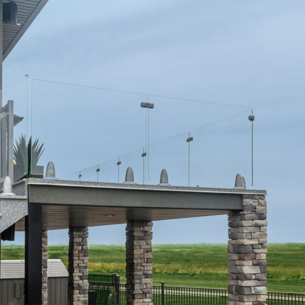 CrystalRail Frameless Glass System
