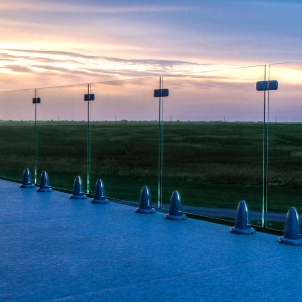 CrystalRail Frameless Glass System