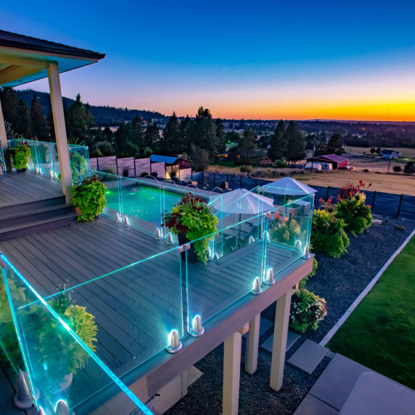 CrystalRail Frameless Glass System