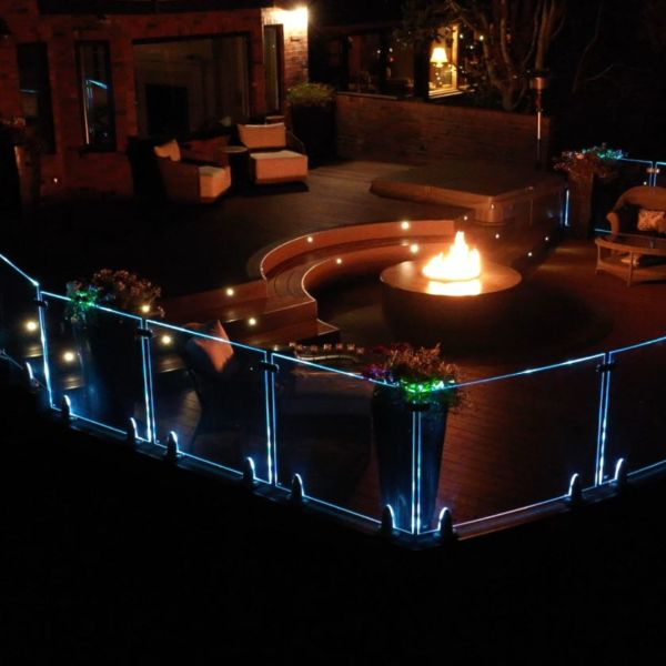 CrystalRail Frameless Glass System